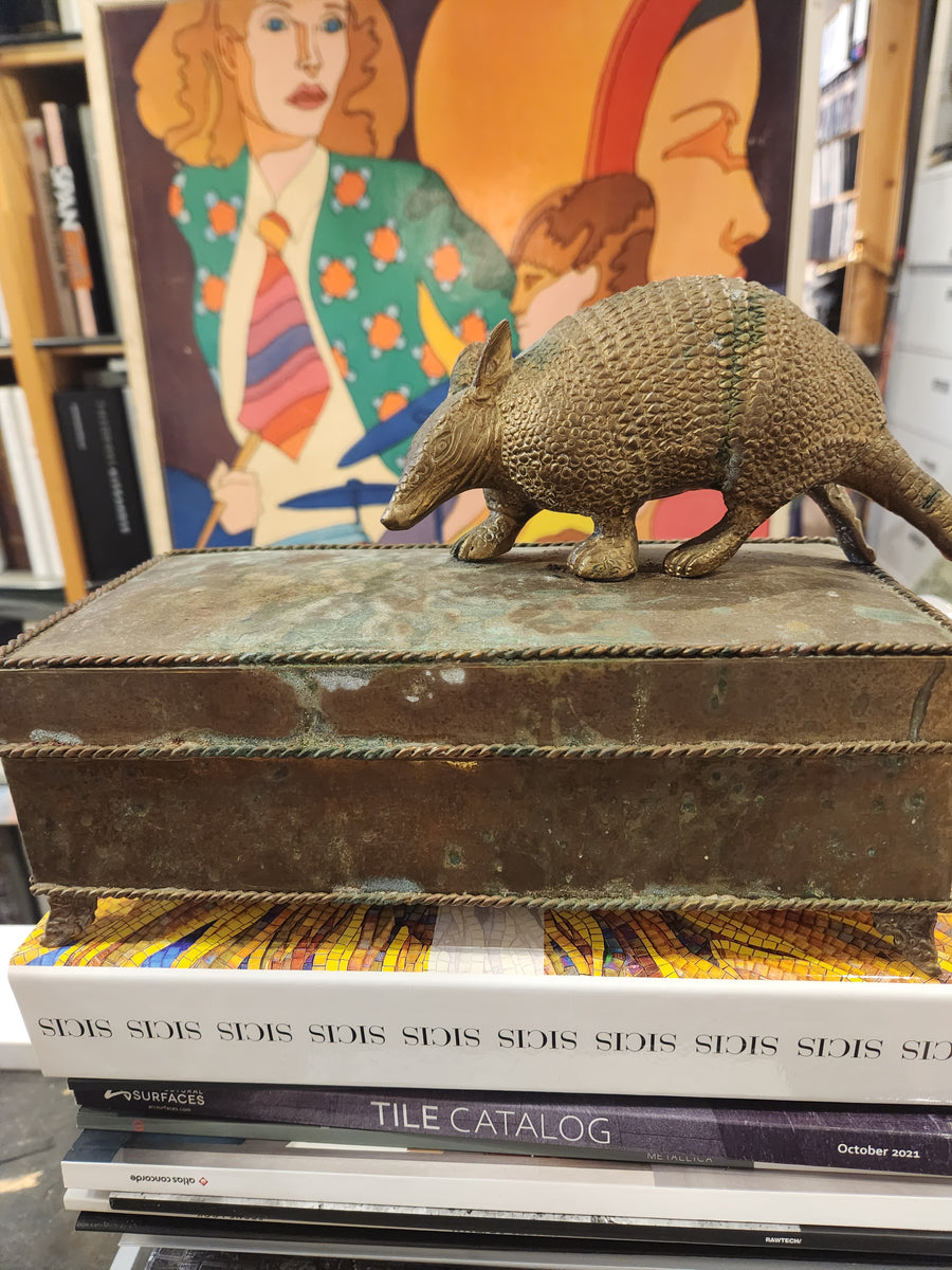 Brass Armadillo Box – Watson and Co
